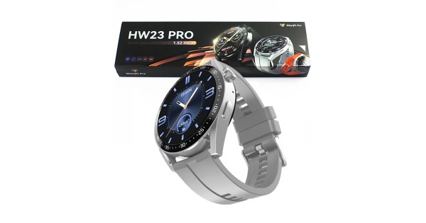 Smartwatch Wear Fit Pro HW23 Pro 1,52" (Versão para Chamada) NFC Prata